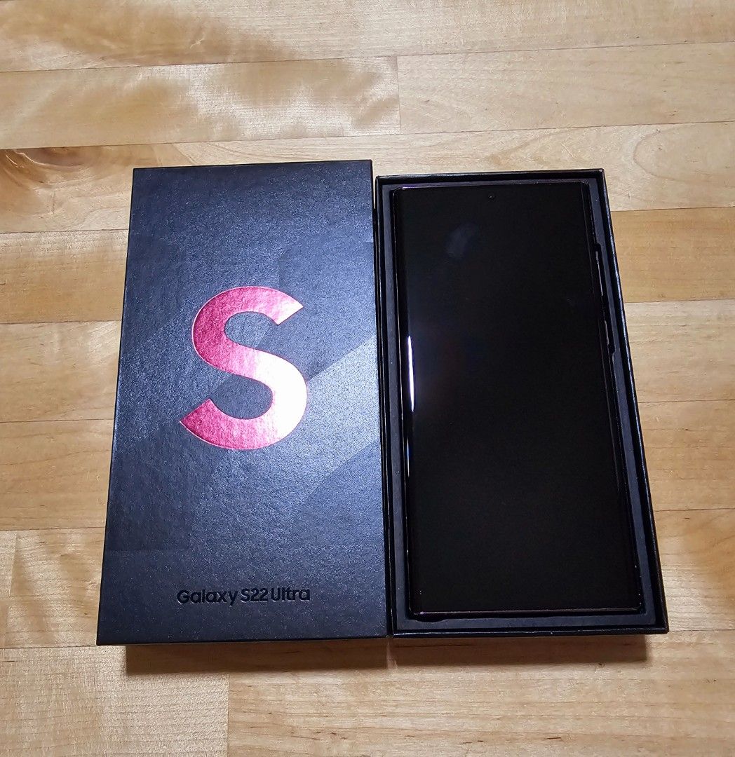 Samsung Galaxy S22 Ultra 512GB 5G 12GB RAM Burgundy color Local ...