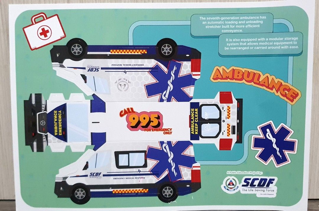 SCDF & Police Souvenirs, Hobbies & Toys, Toys & Games on Carousell