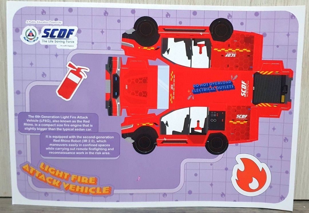 SCDF & Police Souvenirs, Hobbies & Toys, Toys & Games on Carousell