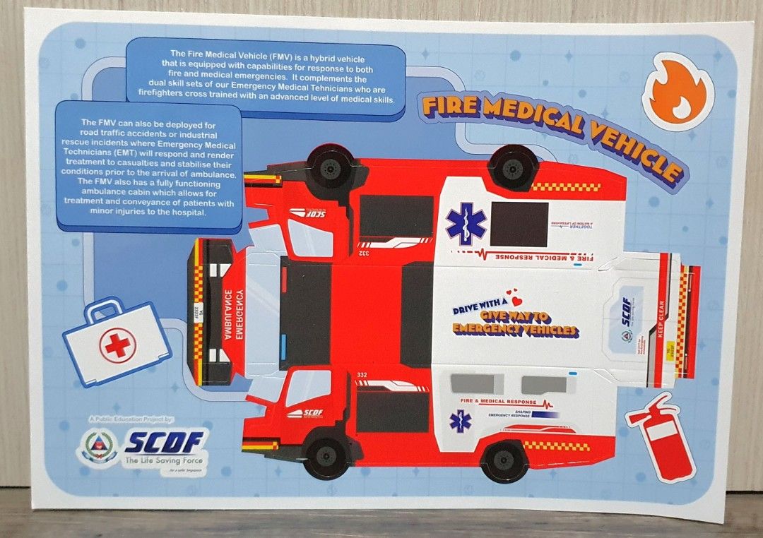 SCDF & Police Souvenirs, Hobbies & Toys, Toys & Games on Carousell