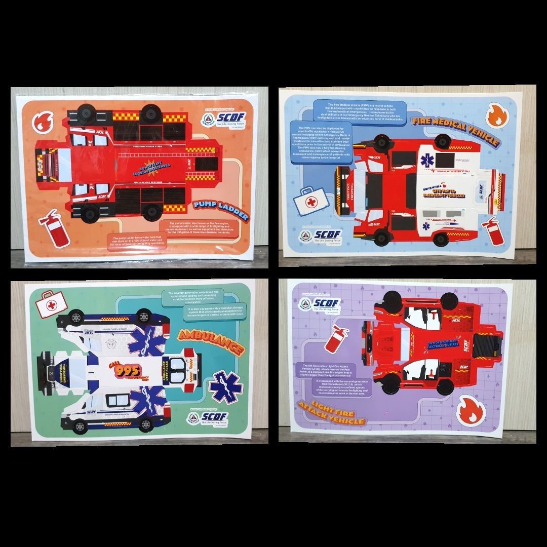 SCDF & Police Souvenirs, Hobbies & Toys, Toys & Games on Carousell