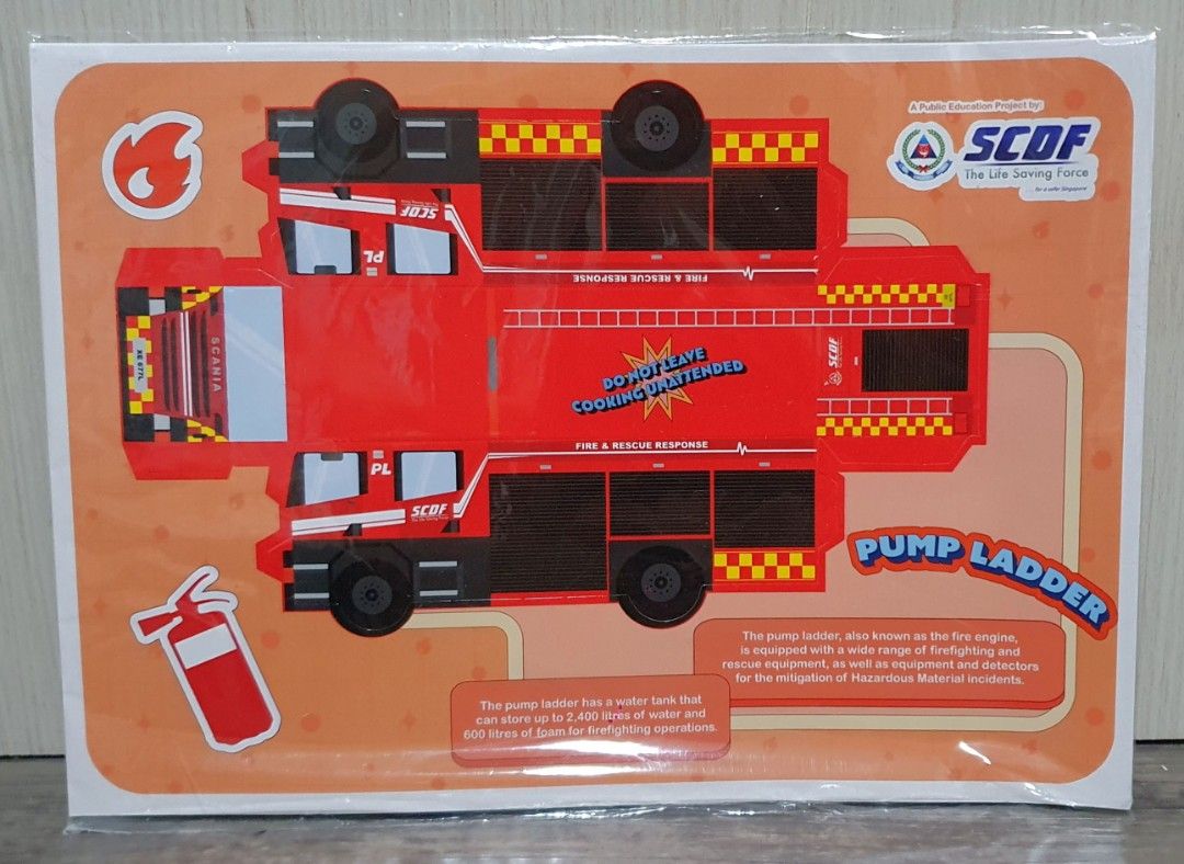 SCDF & Police Souvenirs, Hobbies & Toys, Toys & Games on Carousell