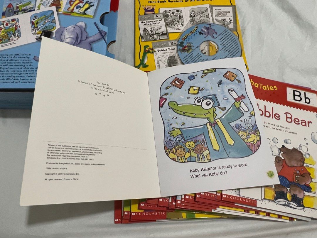 Scholastic AlphaTales, Hobbies & Toys, Books & Magazines, Children's ...