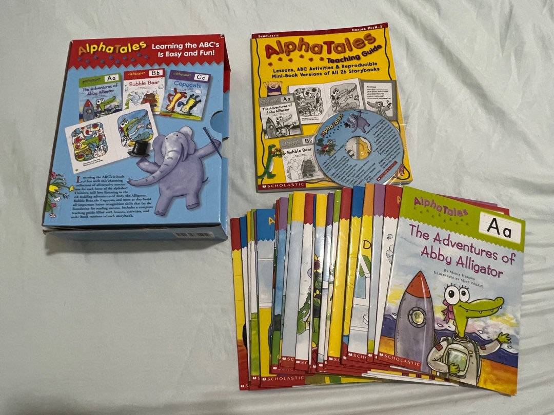Scholastic AlphaTales, Hobbies & Toys, Books & Magazines, Children's ...