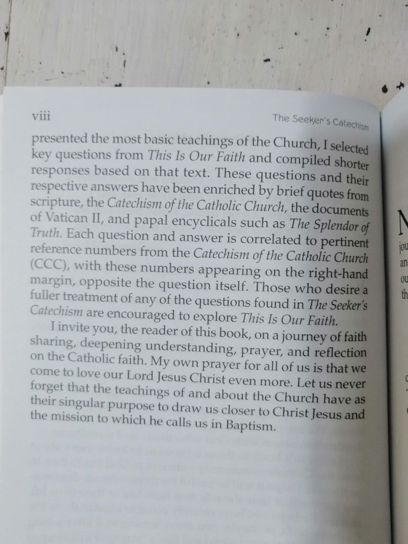 Seeker's Catechism : The Basics of Catholicism, Hobbies & Toys, Books ...