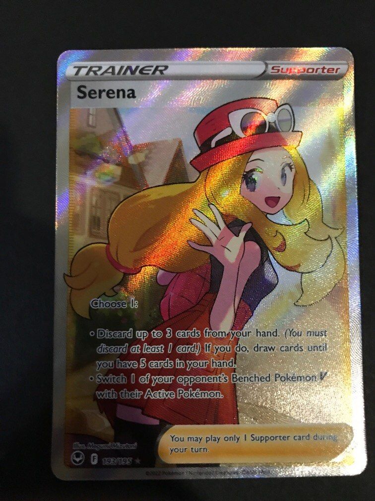 Serena full art, Hobbies & Toys, Toys & Games on Carousell