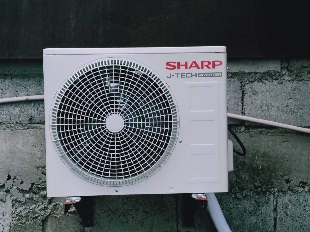 Sharp j tech split type inverter aircon with Free Installations brand ...