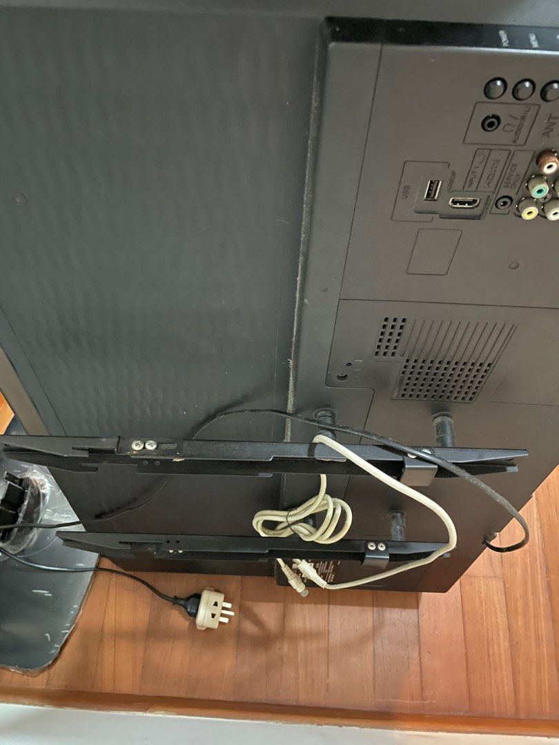 Sharp LED TV wall mount stand, TV & Home Appliances, TV & Entertainment ...