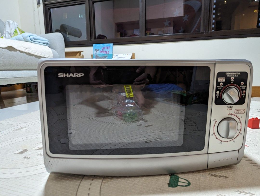 Sharp Microwave Oven (R219T) 22L, TV & Home Appliances, Kitchen ...