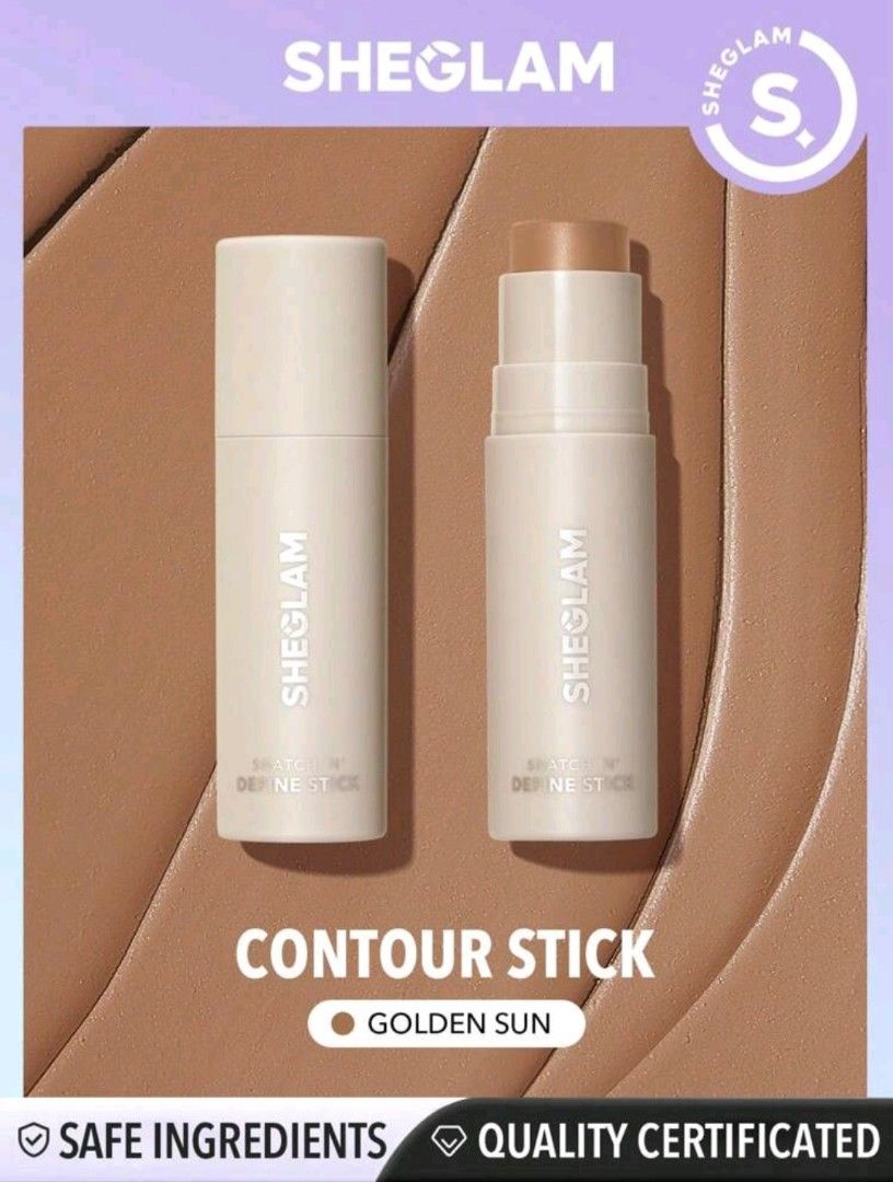 SHEGLAM Contour cream stick golden sun, Beauty & Personal Care, Face ...