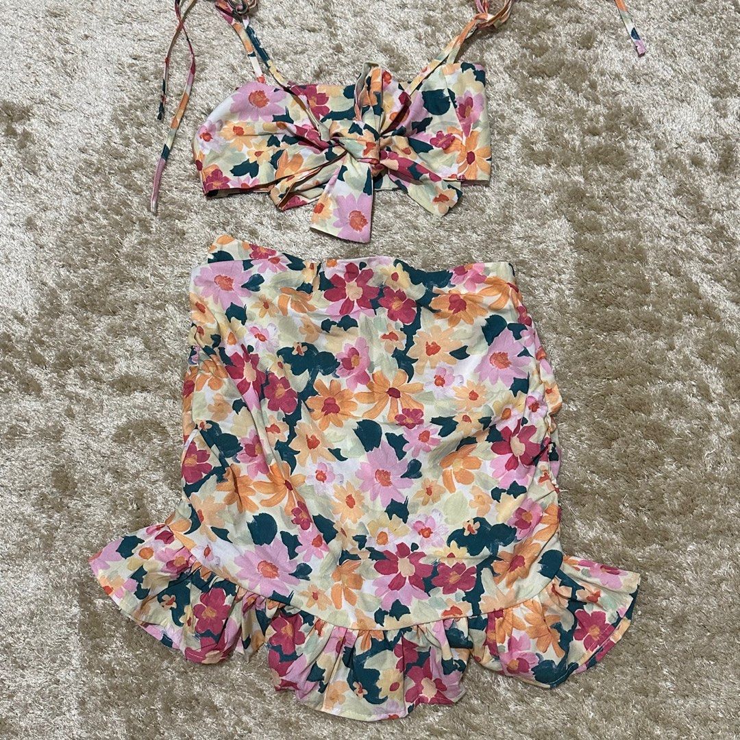 Shein Floral Coords, Women's Fashion, Dresses & Sets, Sets or ...