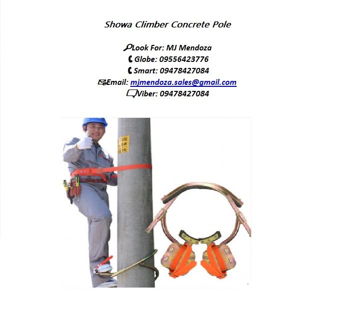 Showa Climber Concrete Pole, Commercial & Industrial, Industrial ...