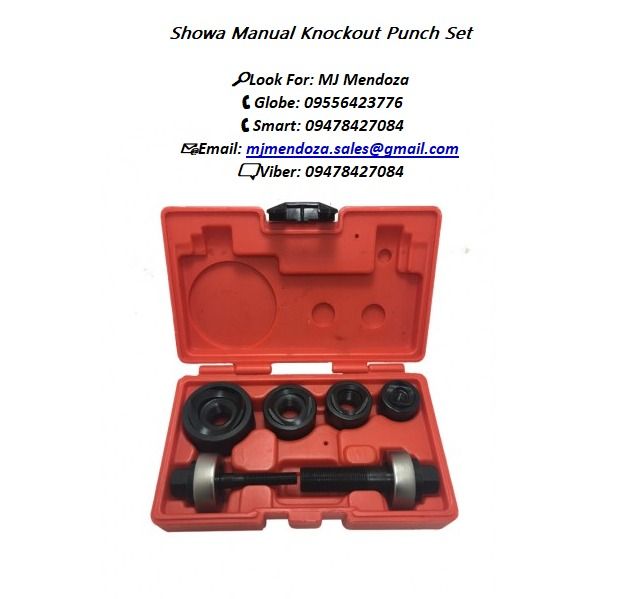 Showa Manual Knockout Punch Set, Commercial & Industrial, Industrial ...