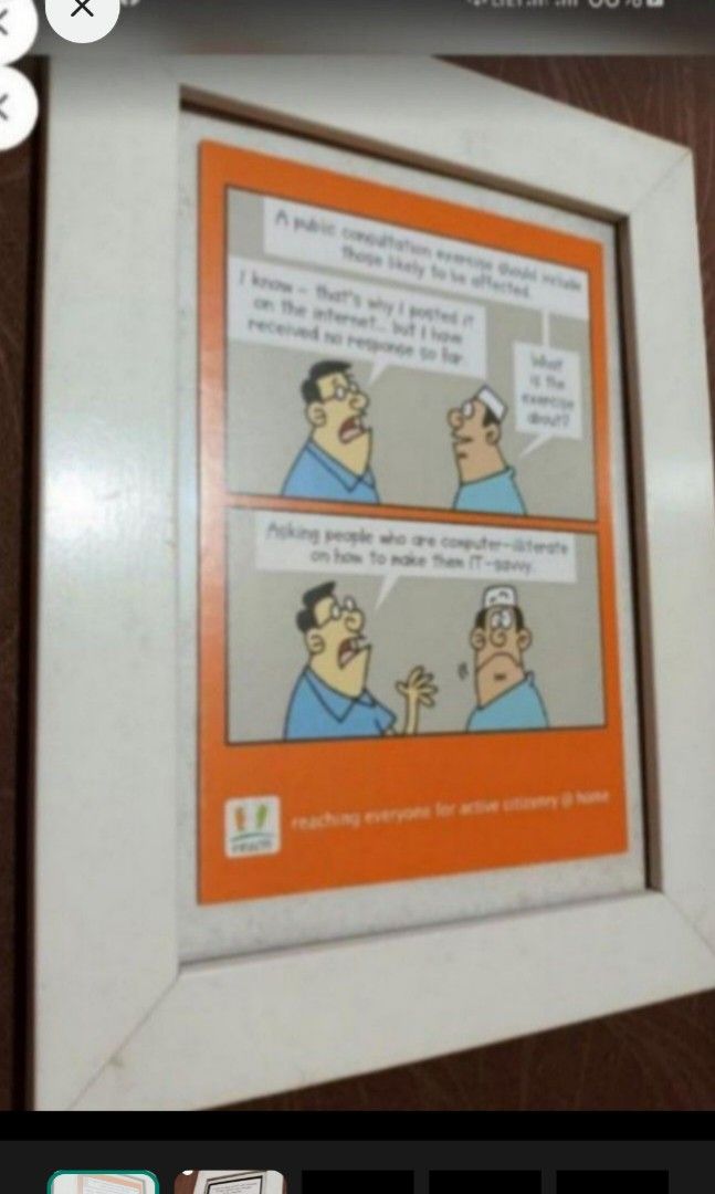 Singapore lee Chee Chew artist local around a5 size 5 Framed pictures ...