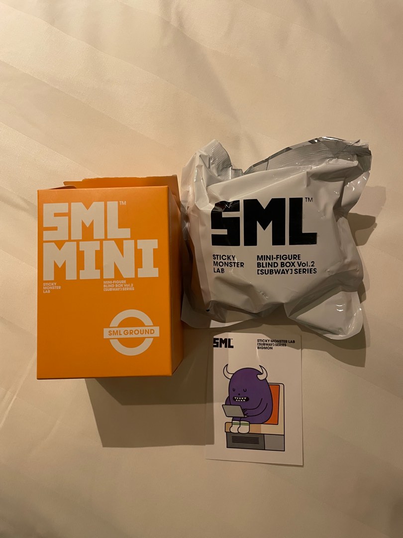 SML MINI sticky monster lab Subway series, Hobbies & Toys, Toys & Games ...