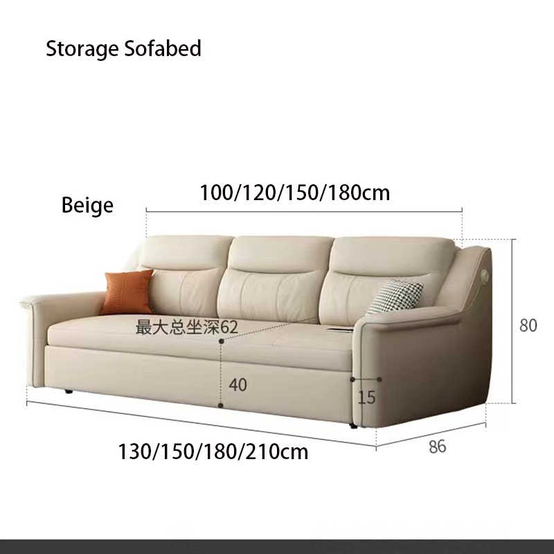 Sofa bed with storage Small living room sofa, Furniture & Home Living ...
