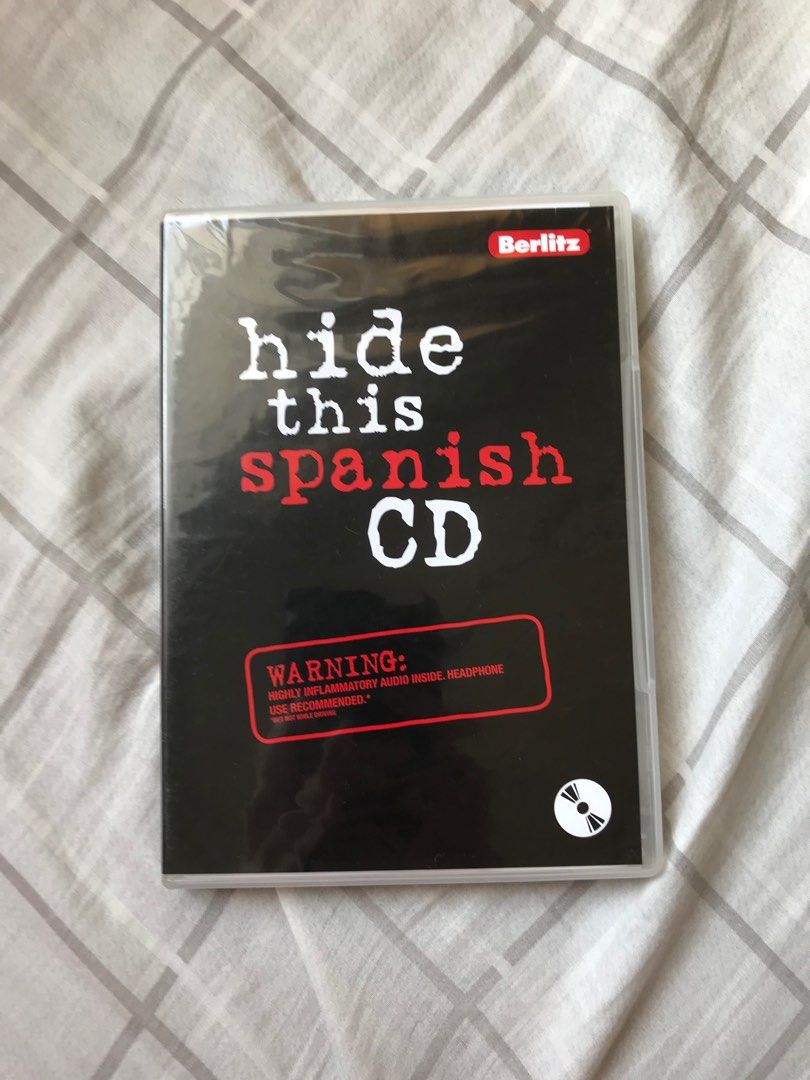 spanish learning CD, Hobbies & Toys, Music & Media, CDs & DVDs on Carousell