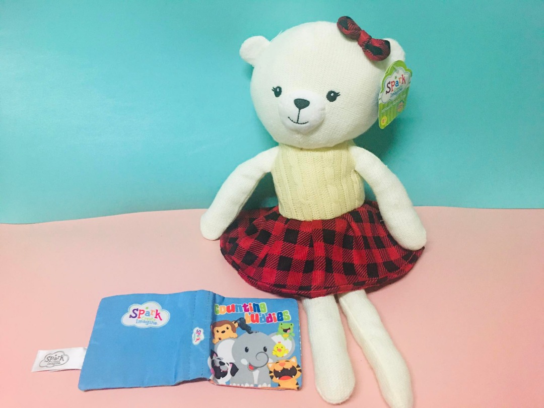 Spark Create Imagine Shake Me Rattle Plush Toy (18 inches) Bundle on ...