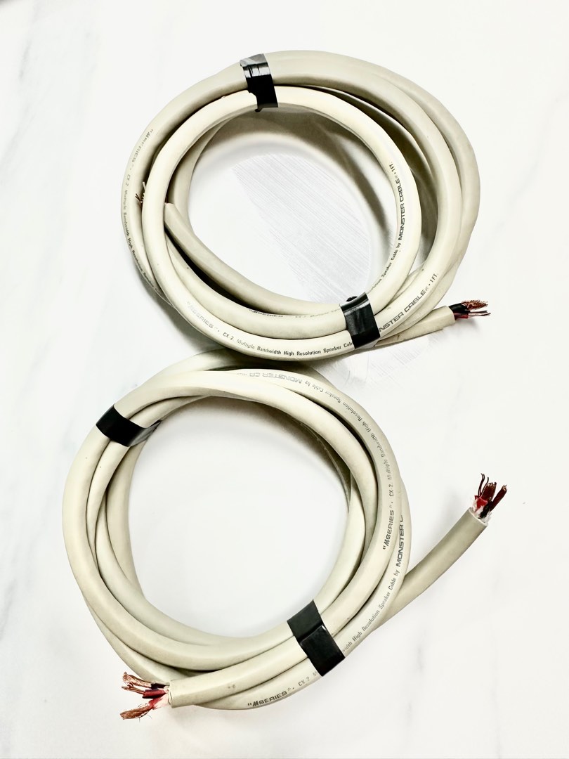 Speaker Cable Bi-Wiring Monster M-series CX2, Audio, Other Audio ...