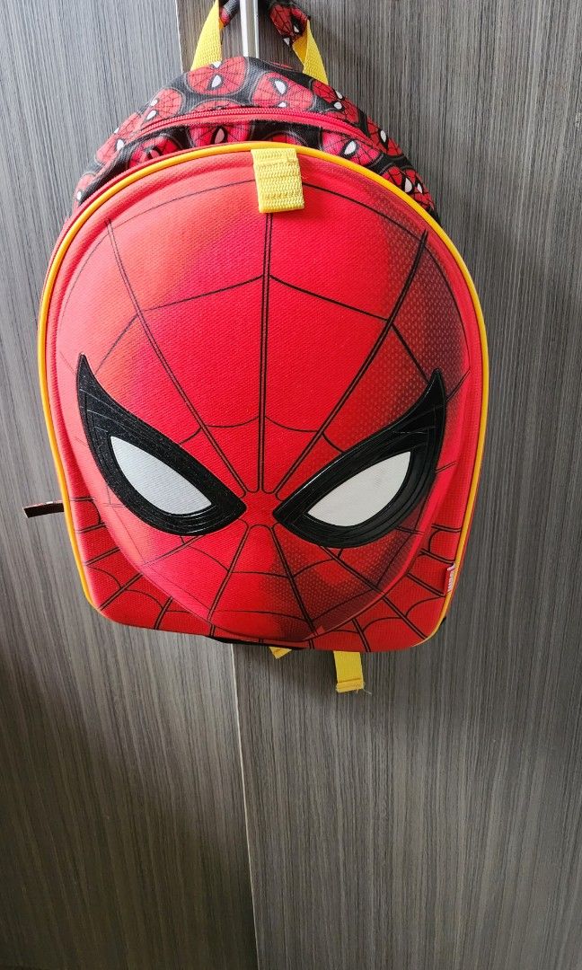 Disney Store Spider-Man Backpack on Carousell