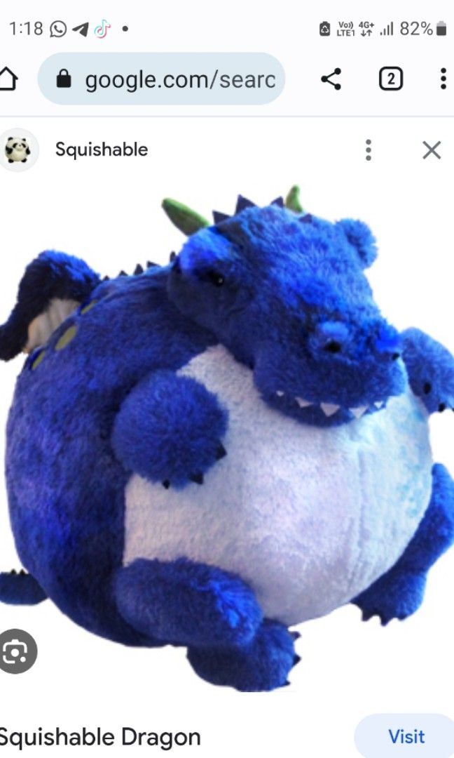 Squishable Dragon, Hobbies & Toys, Toys & Games on Carousell