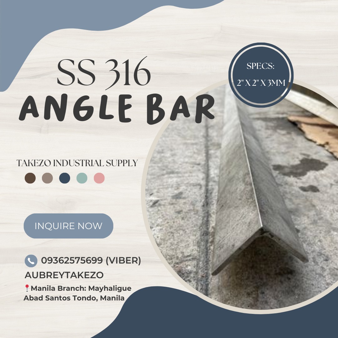 SS 316 ANGLE BAR on Carousell