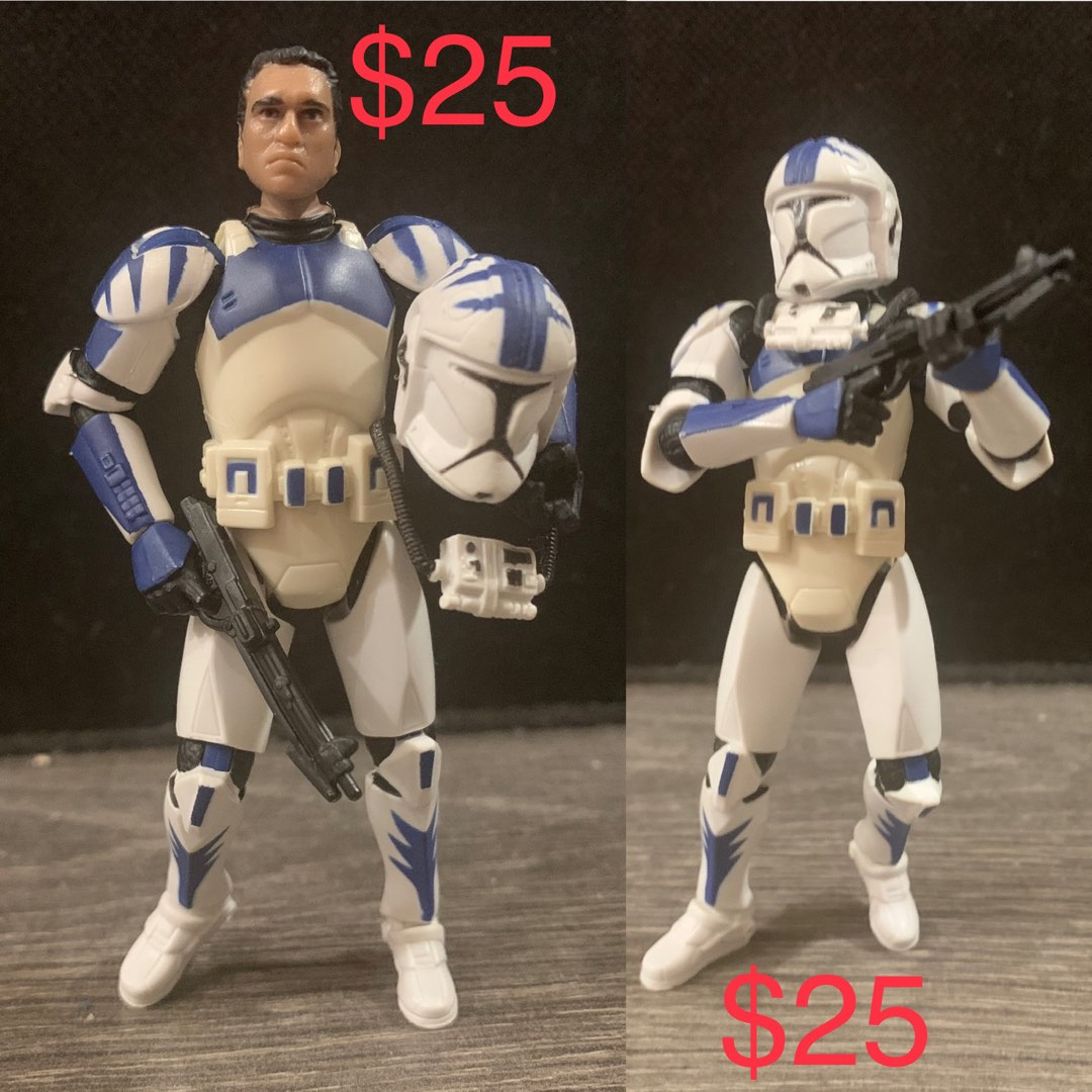 Star Wars Clone Trooper Pilot Evolution ARC-170 Tiger Shark Starfighter ...