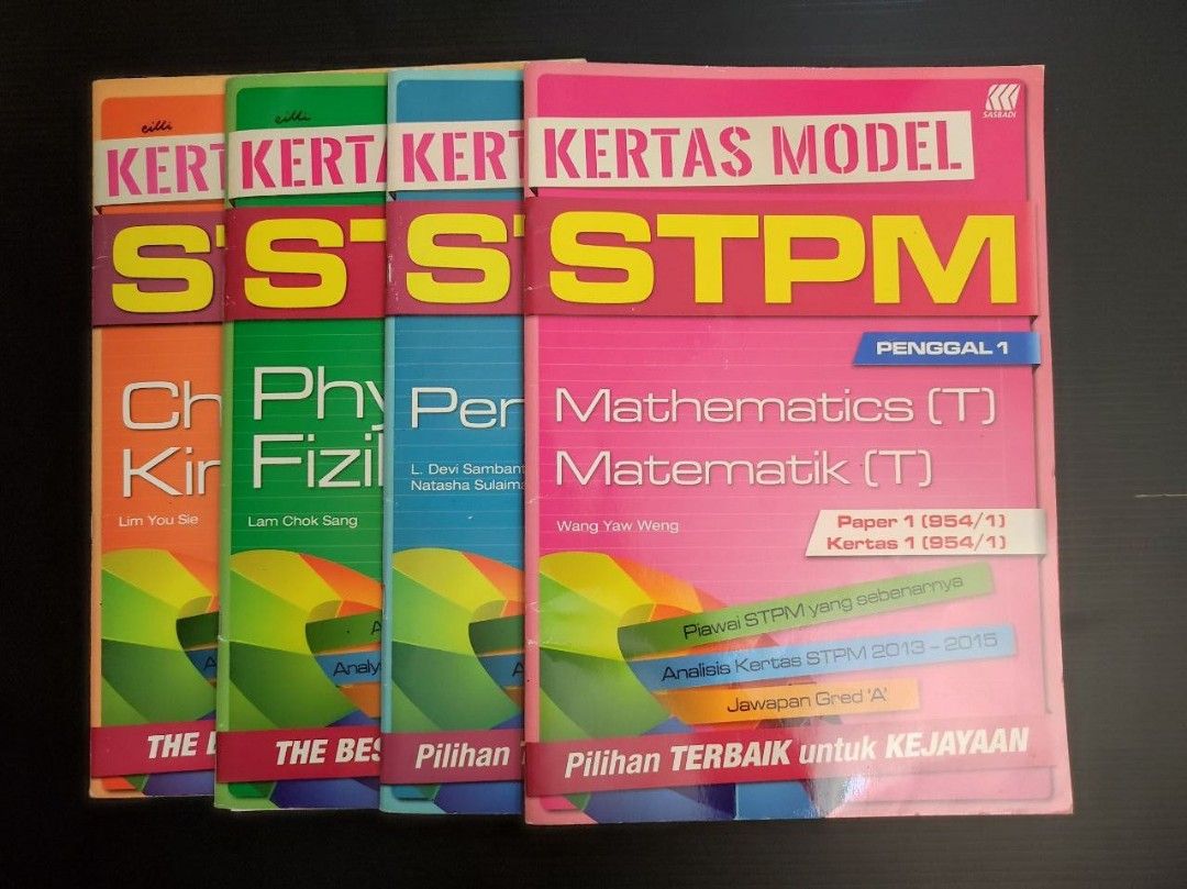 STPM Sem 1, 2, 3 Model Papers SASBADI, Hobbies & Toys, Books ...