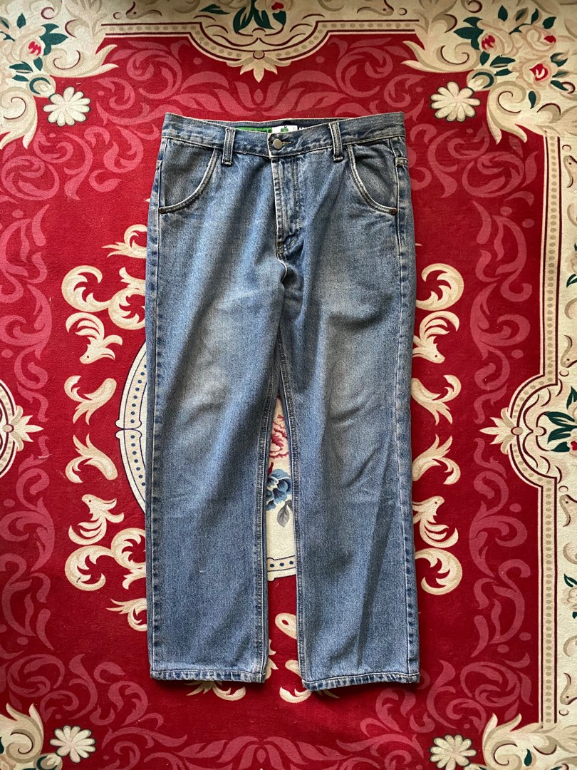 Straight Cut Denim Pants on Carousell