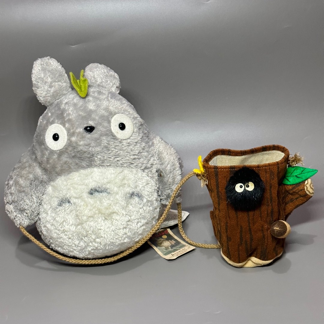 Studio Ghibli Sun Arrow My Neighbor Totoro Plush and Susuwatari/Soot ...