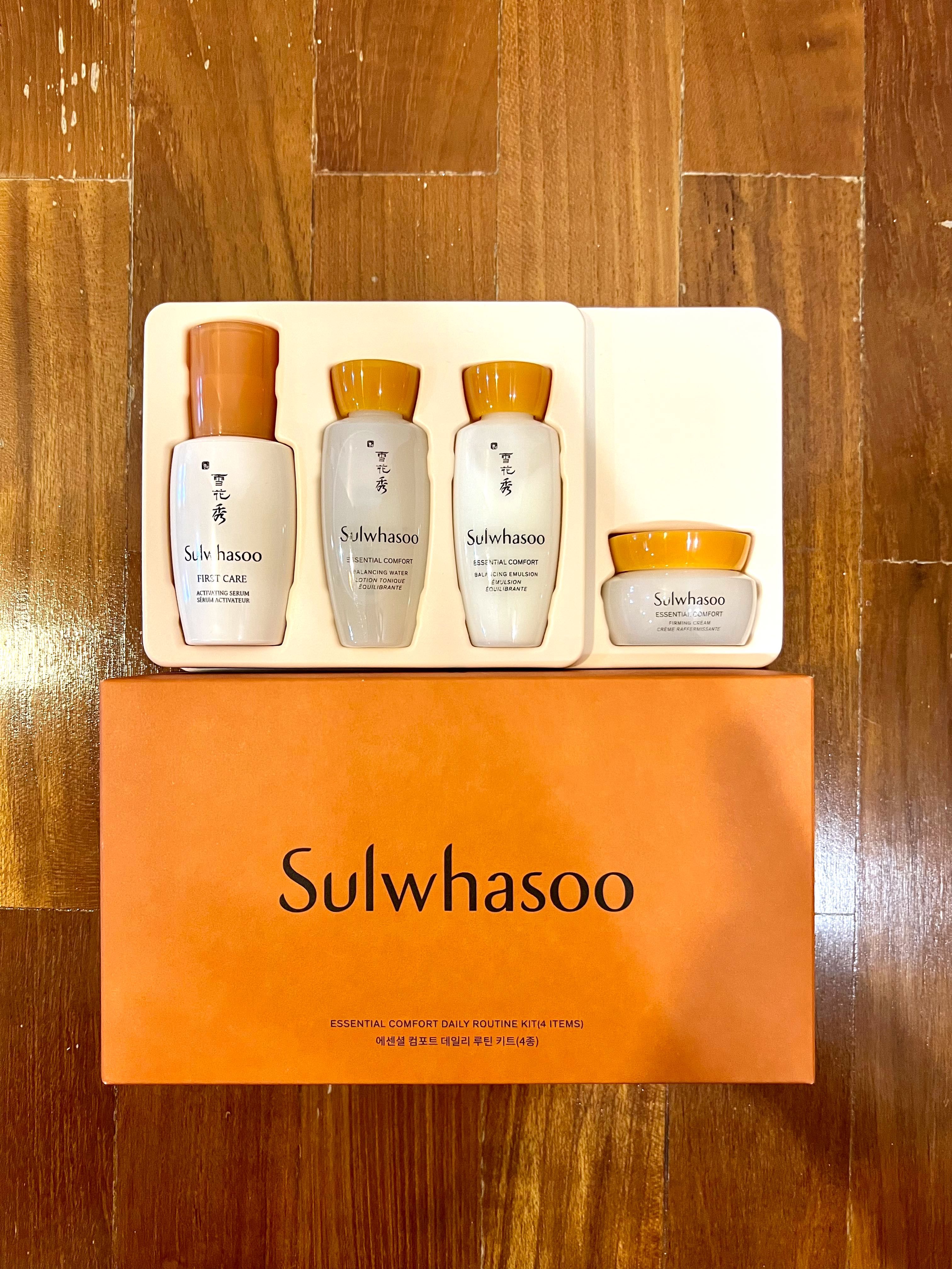 Sulwhasoo- Essential Comfort Daily Routine kit, Beauty & Personal Care ...