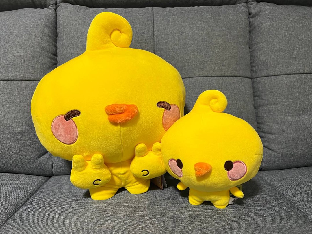 Super mochi mochi! Authentic Piyomaru soft toy plush plushie squishy duck yellow Chick popular ...