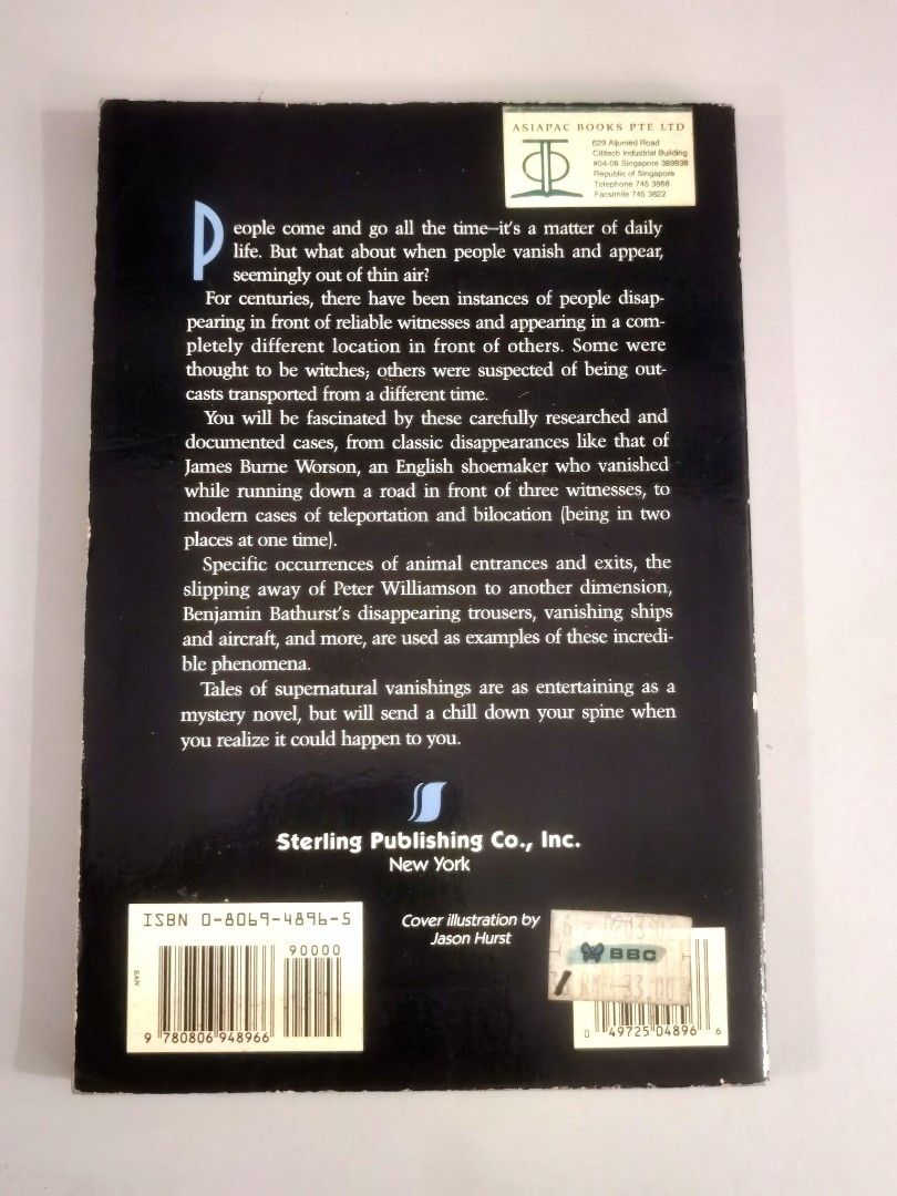 Supernatural Vanishings Otherworldly Disappearance Book By Rodney ...