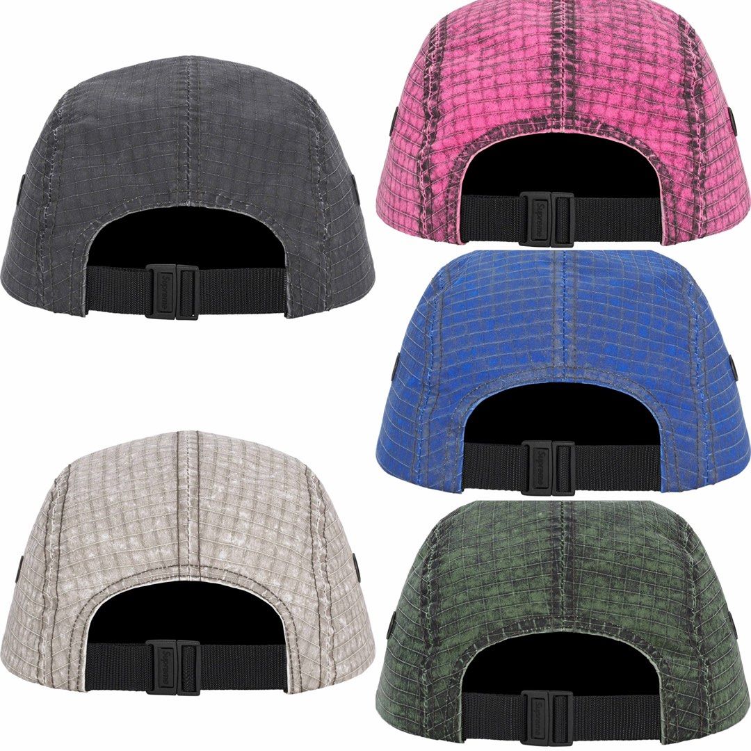SUPREME DISTRESSED RIPSTOP CAMP CAP, Men's Fashion, Watches ...