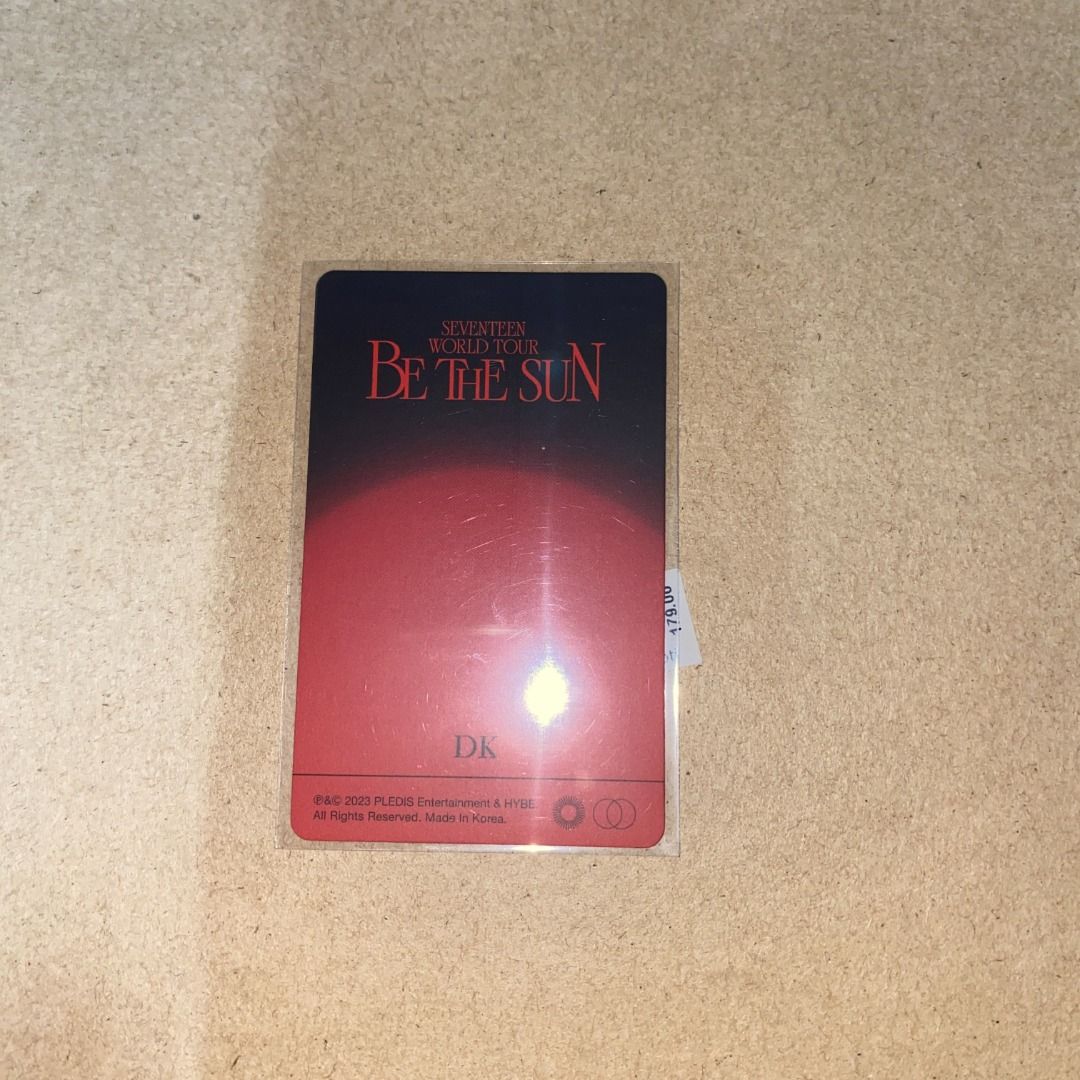 SVT Be The Sun Digicode DK PC on Carousell