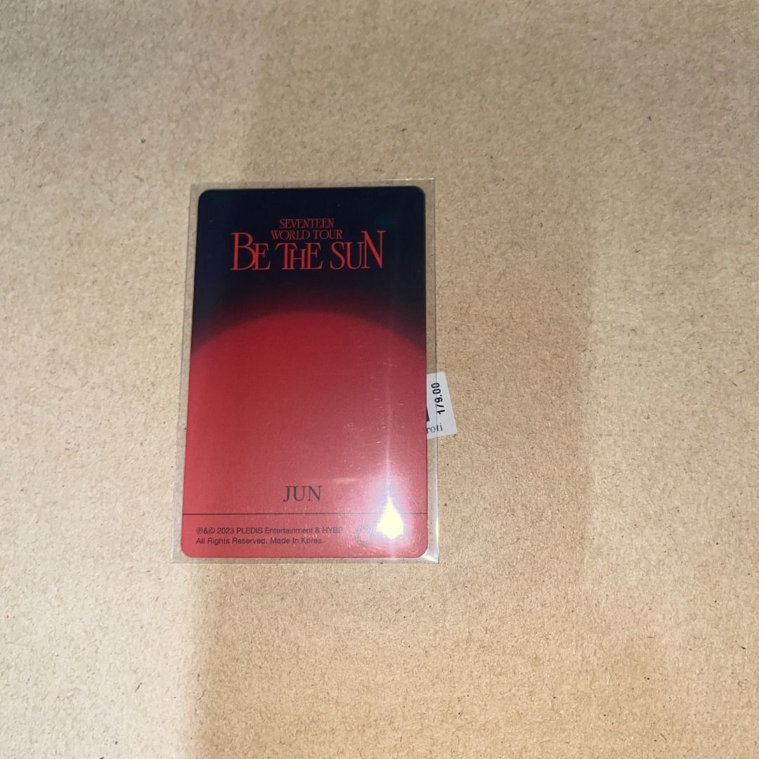 SVT Be The Sun Digicode Jun PC, Hobbies & Toys, Memorabilia ...