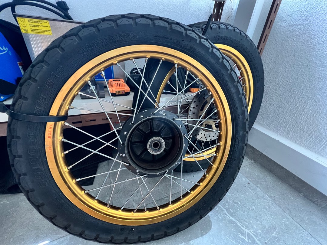 Takasago Excel Rims for RXZ, Motorcycles, Motorcycle Accessories on ...