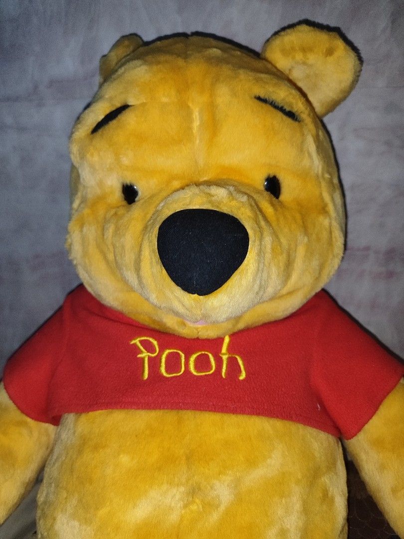Talking Pooh Plush Toy (BIG) on Carousell