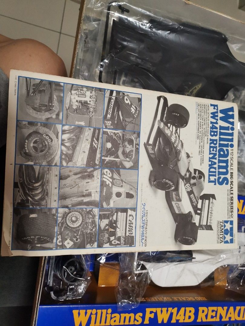 Tamiya 1/12 Williams FW14B Renault, Hobbies & Toys, Toys & Games on ...