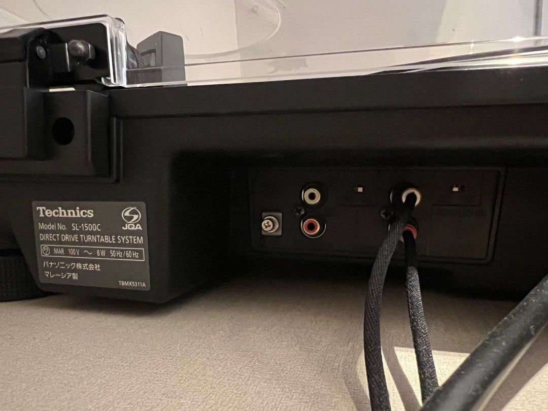 Technics SL-1500C-K Japan Turntable, Audio, Other Audio Equipment on ...