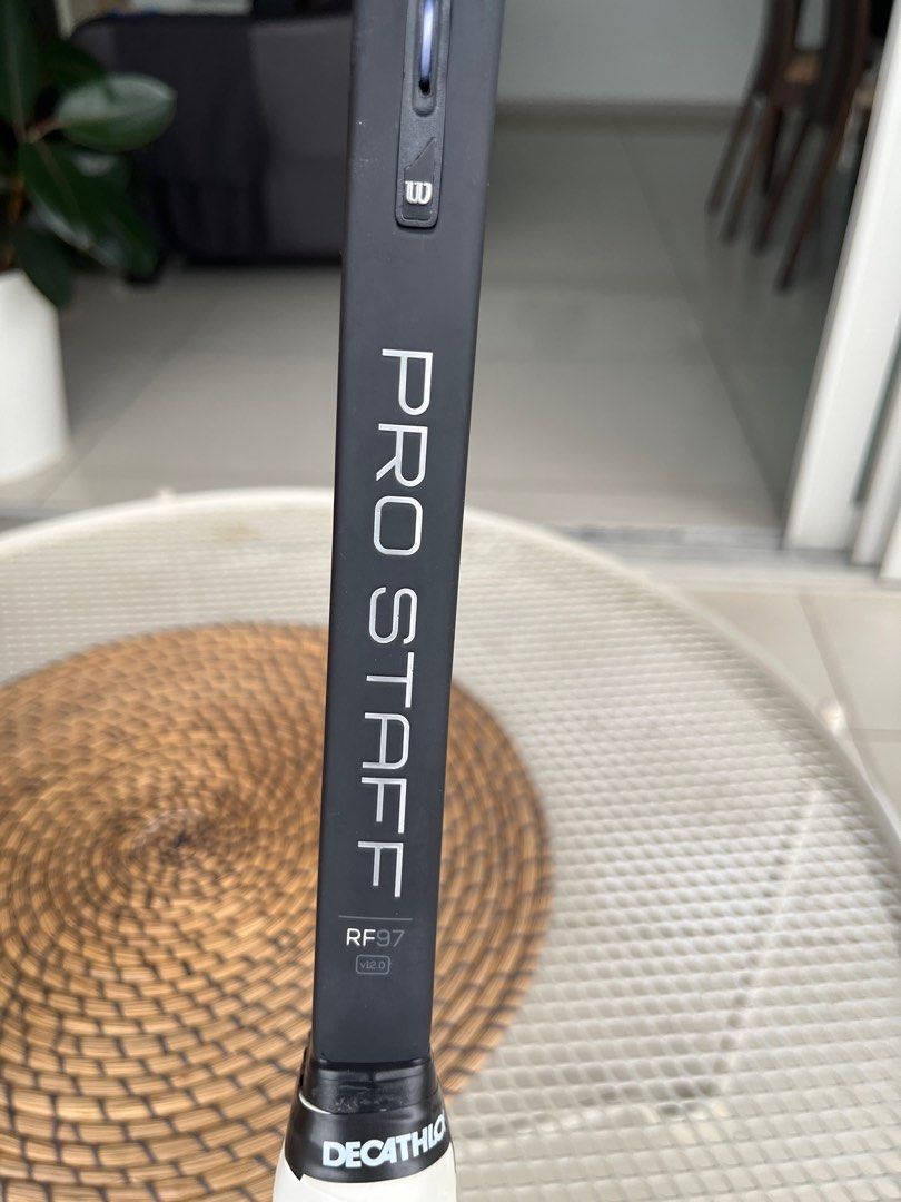 Wilson Pro staff RF Autograph v12, Sports Equipment, Sports & Games ...