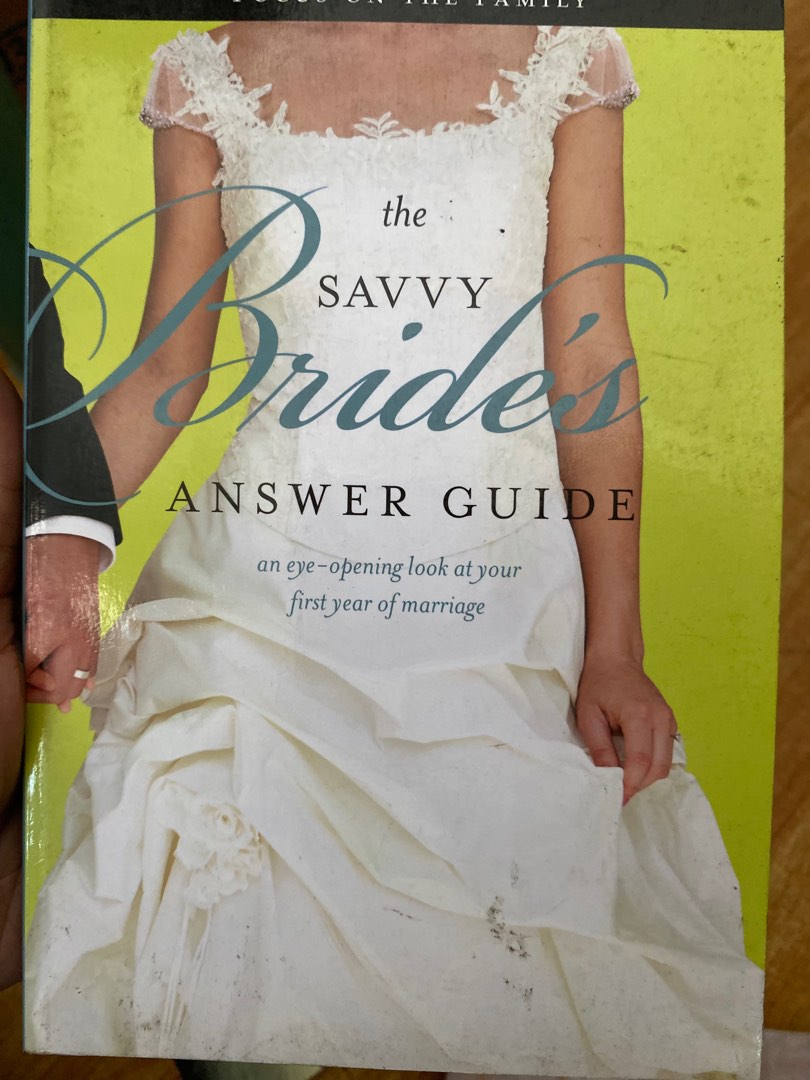 The Savvy Bride - Book to read before you get married tips on Carousell