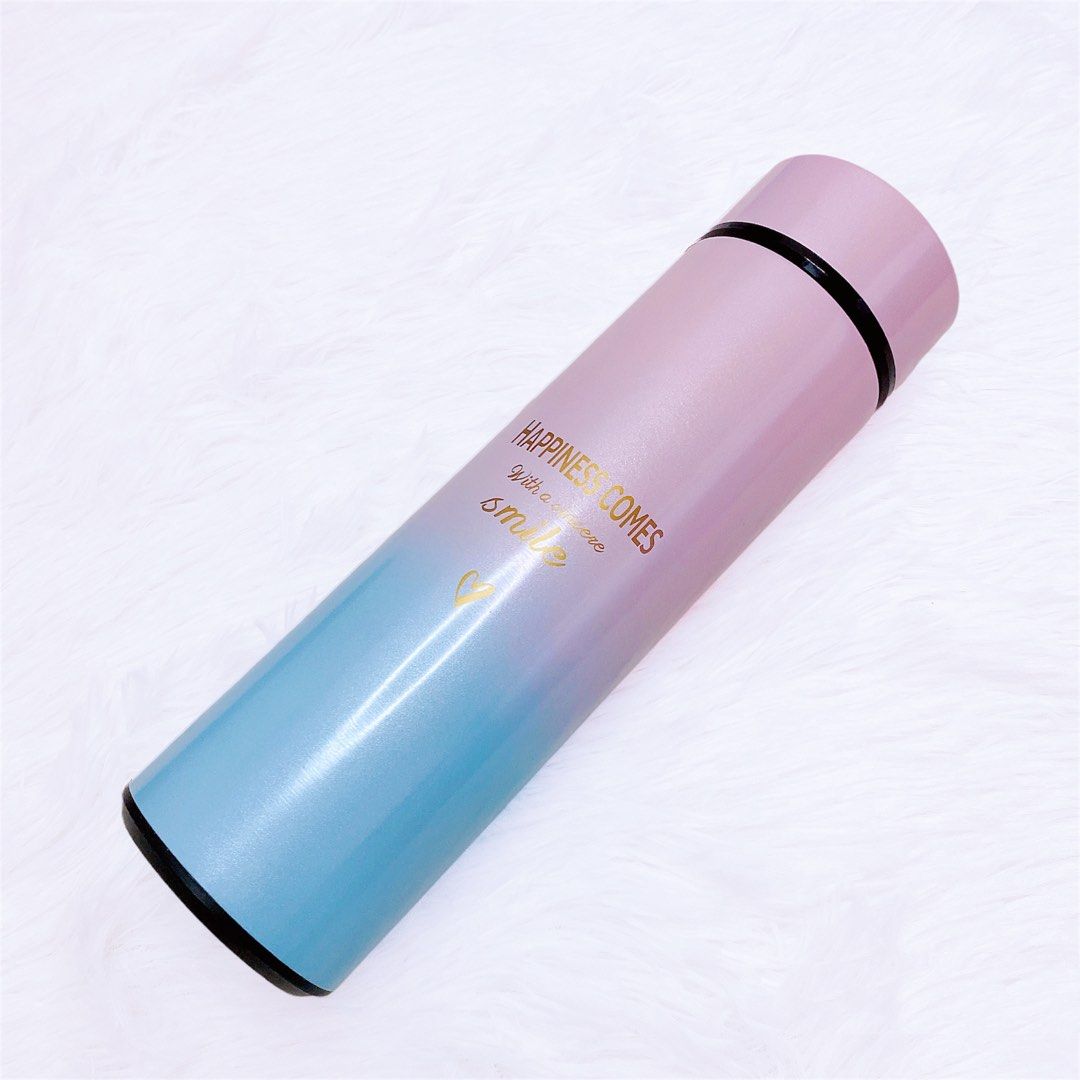 Thermal Flask with Temperature Sensor Customise Name Corporate Gift ...