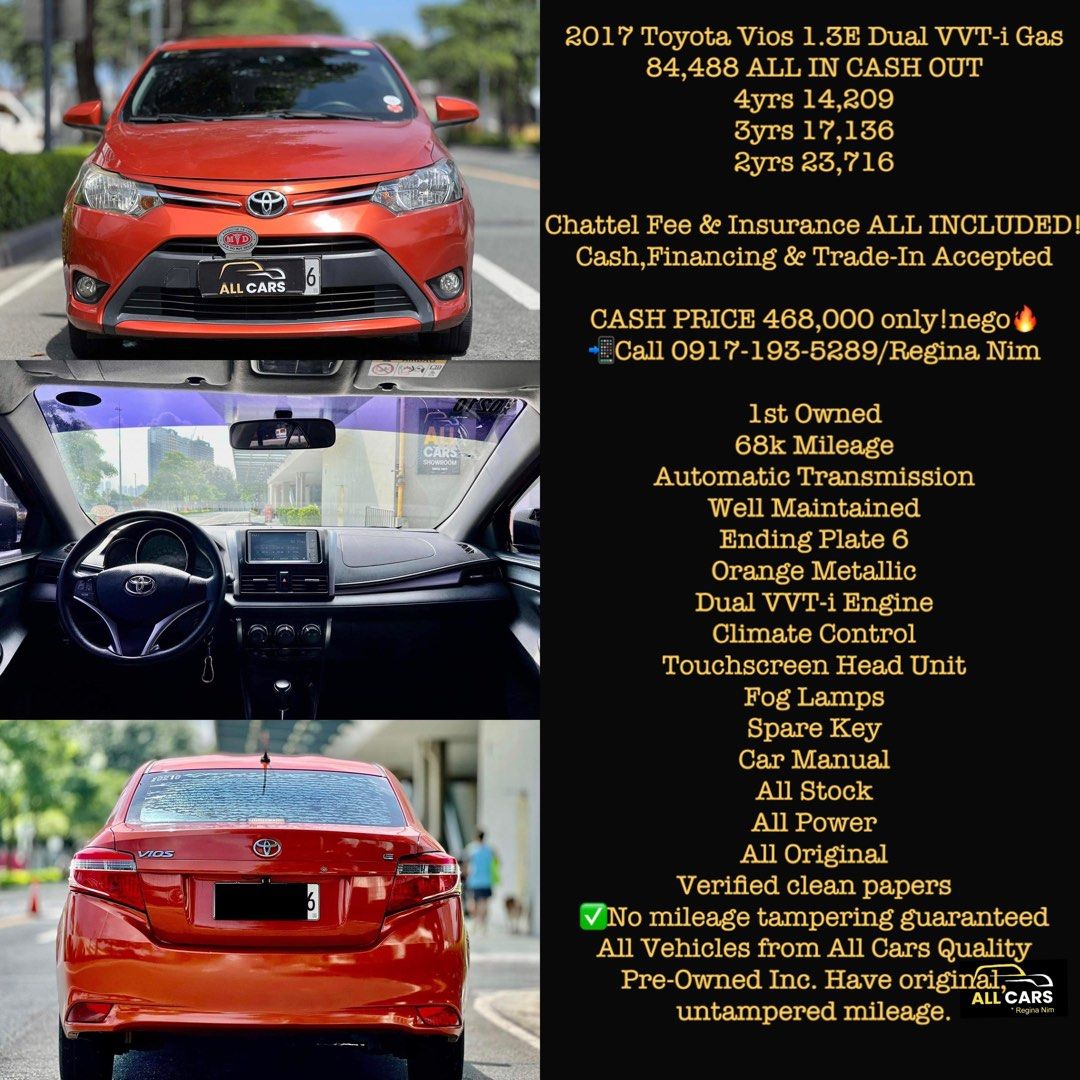 Toyota Vios 1.3E dual vvt-i Auto, Cars for Sale, Used Cars on Carousell