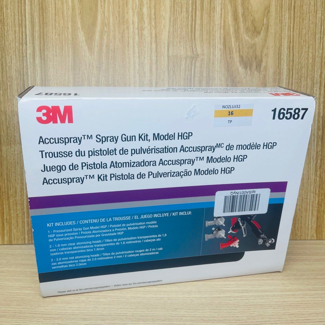 TP-3M Accuspray Spray Gun Kit HGP, 16587, 1 per case, TV & Home Appliances, Other Home ...