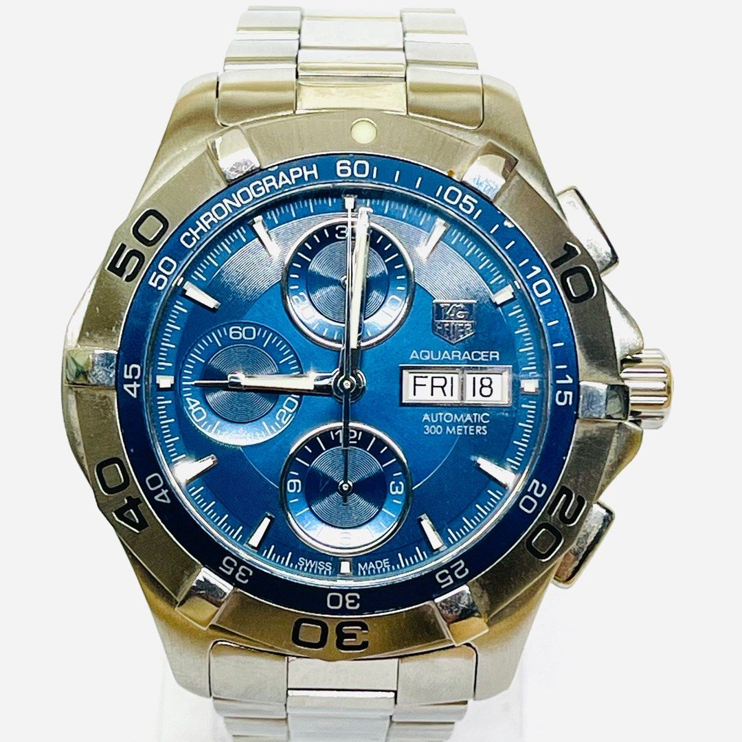 TP-TAG HEUER Aquaracer Daydate Chronograph Automatic Men watch 43mm ...