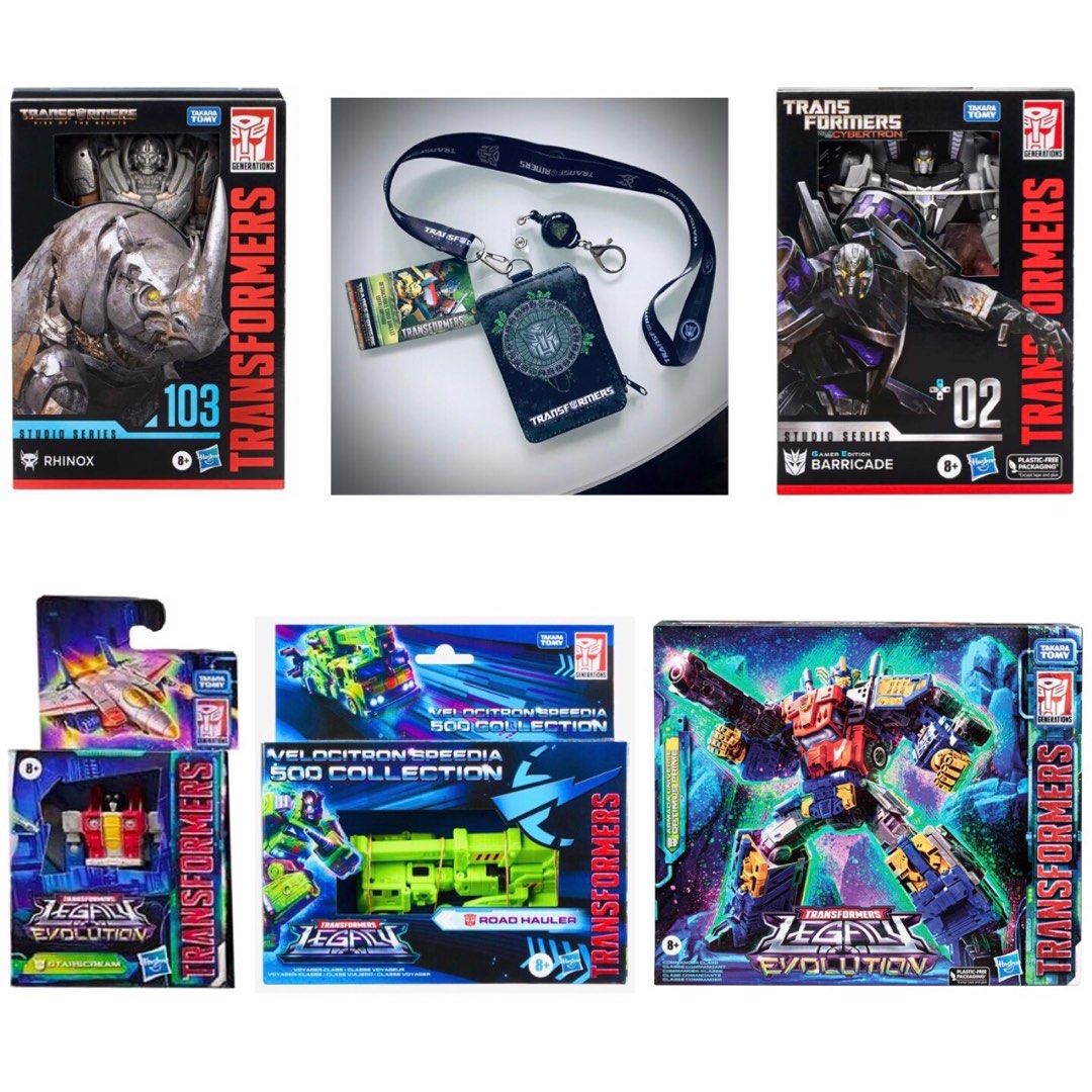 Transformers Rise of The Beasts Retractable ID Badge Card Holder Coin ...