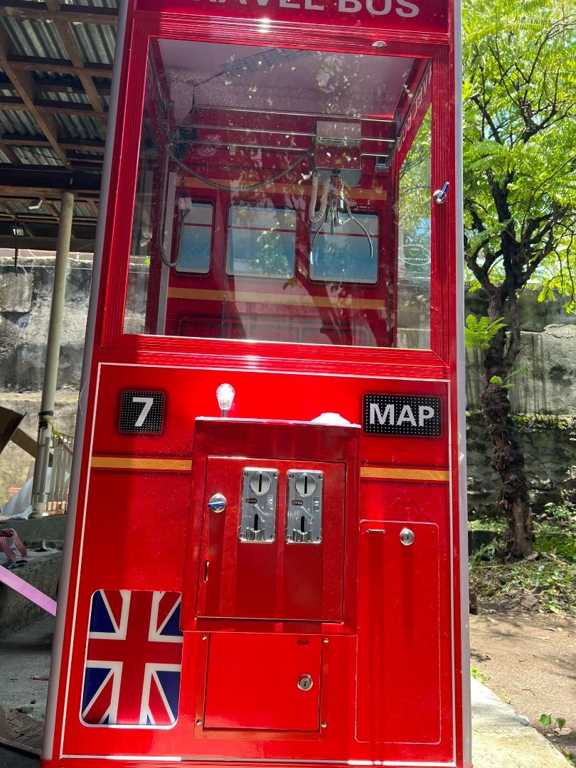 TRAVEL BUS CLAW ARCADE MACHINE, Video Gaming, Video Game Consoles ...