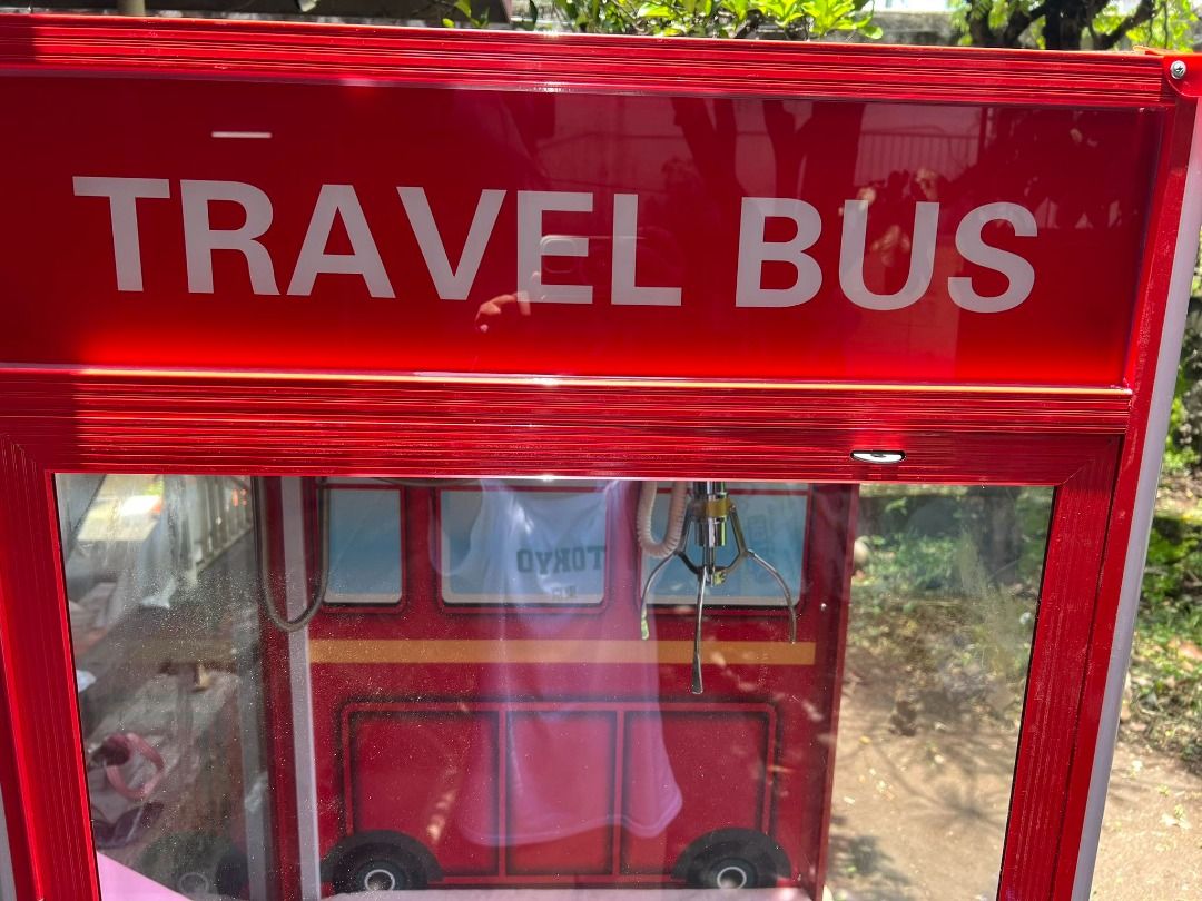 TRAVEL BUS CLAW ARCADE MACHINE, Video Gaming, Video Game Consoles ...