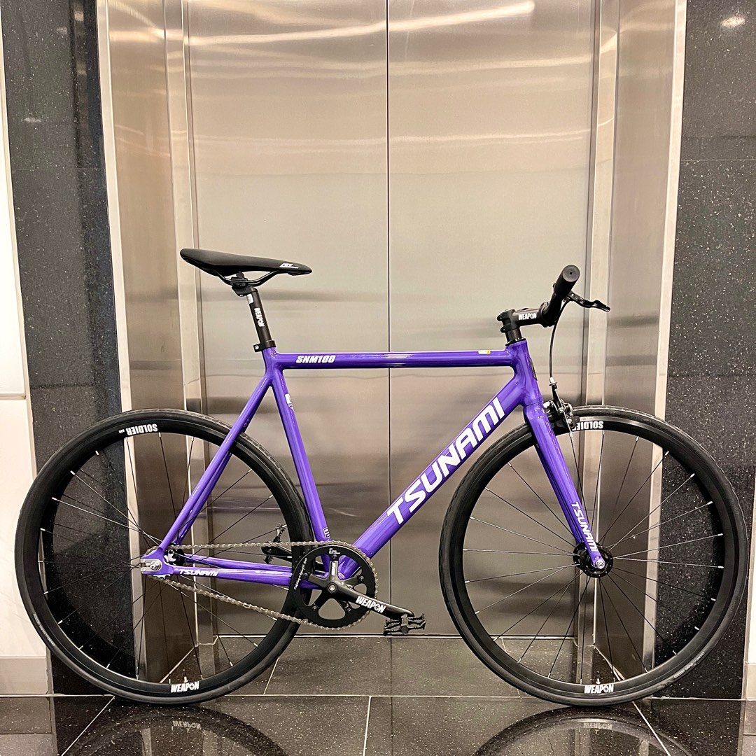 Tsunami fixie bike/frame set $330/complete bike $659/fixie gear bike ...